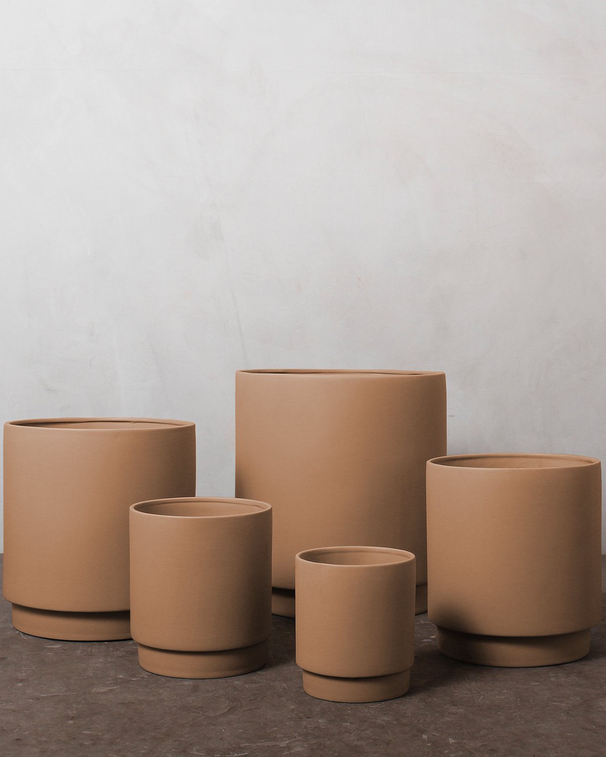 Simple Pot Clay ø14 i Pale Terracotta - En elegant og simpel krukke ...